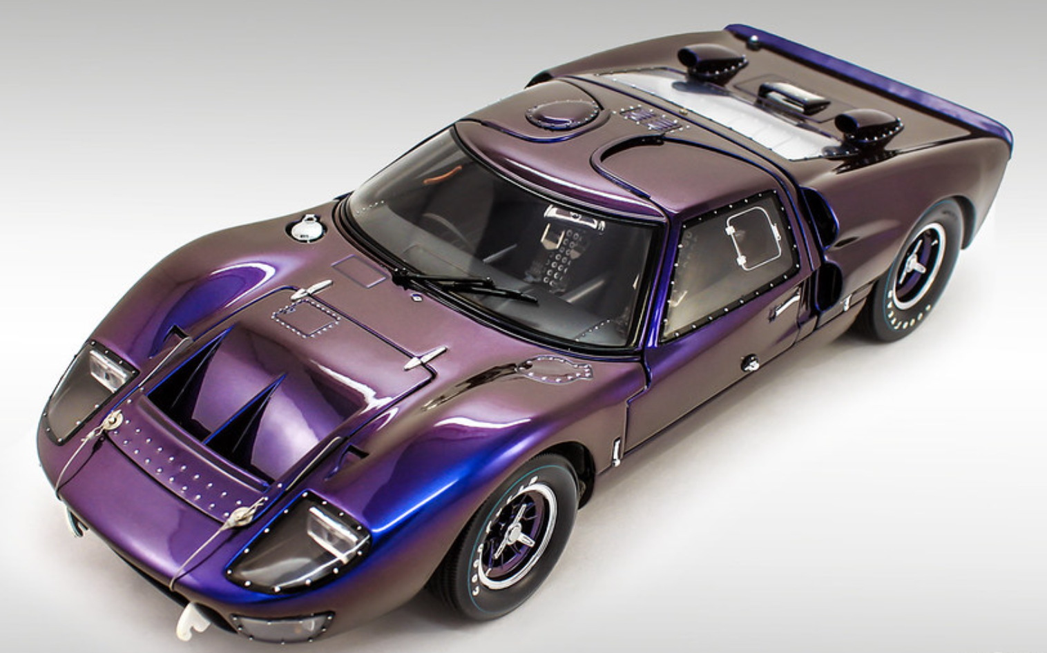 Ford GT40 Exoto Race Car1 18Racing Racer Metal Body Model RARE ...