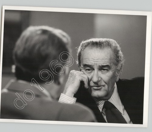 President LYNDON B JOHNSON Candid CBS Interview VINTAGE 1972 Press ...