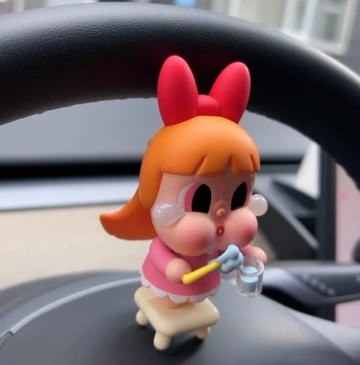 Brushing Teeth Blossom - POP MART The Powerpuff Girls Cry Baby Mini ...