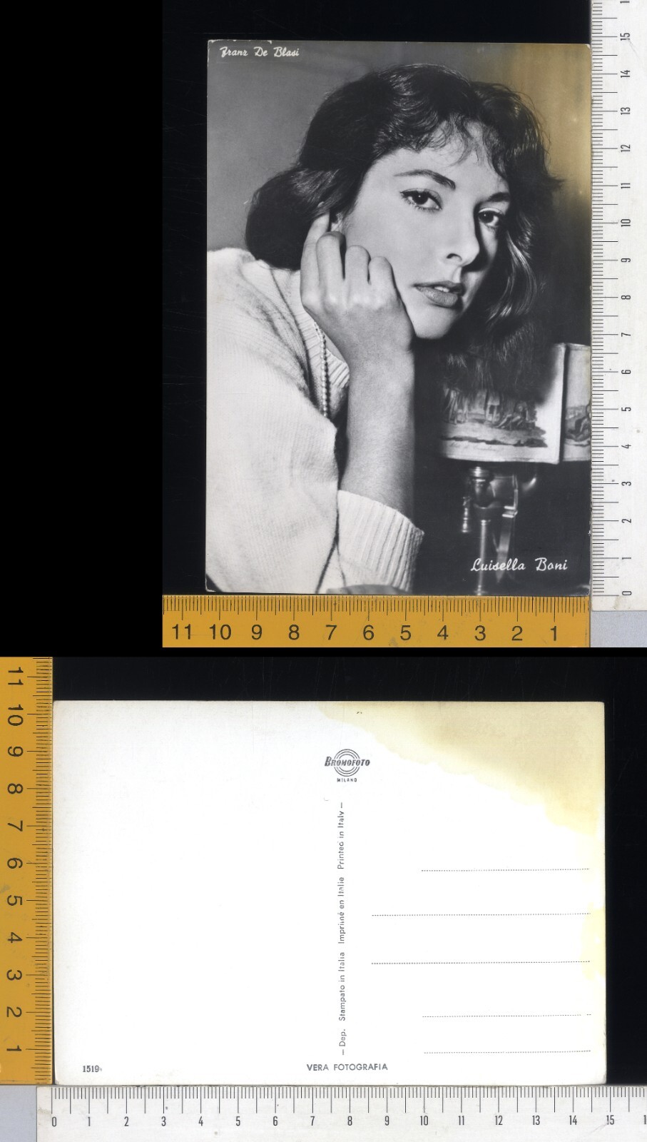 17219] PERSONAGGI - CINEMA ATTRICE - FOTOGRAFICA - LUISELLA BONI | eBay