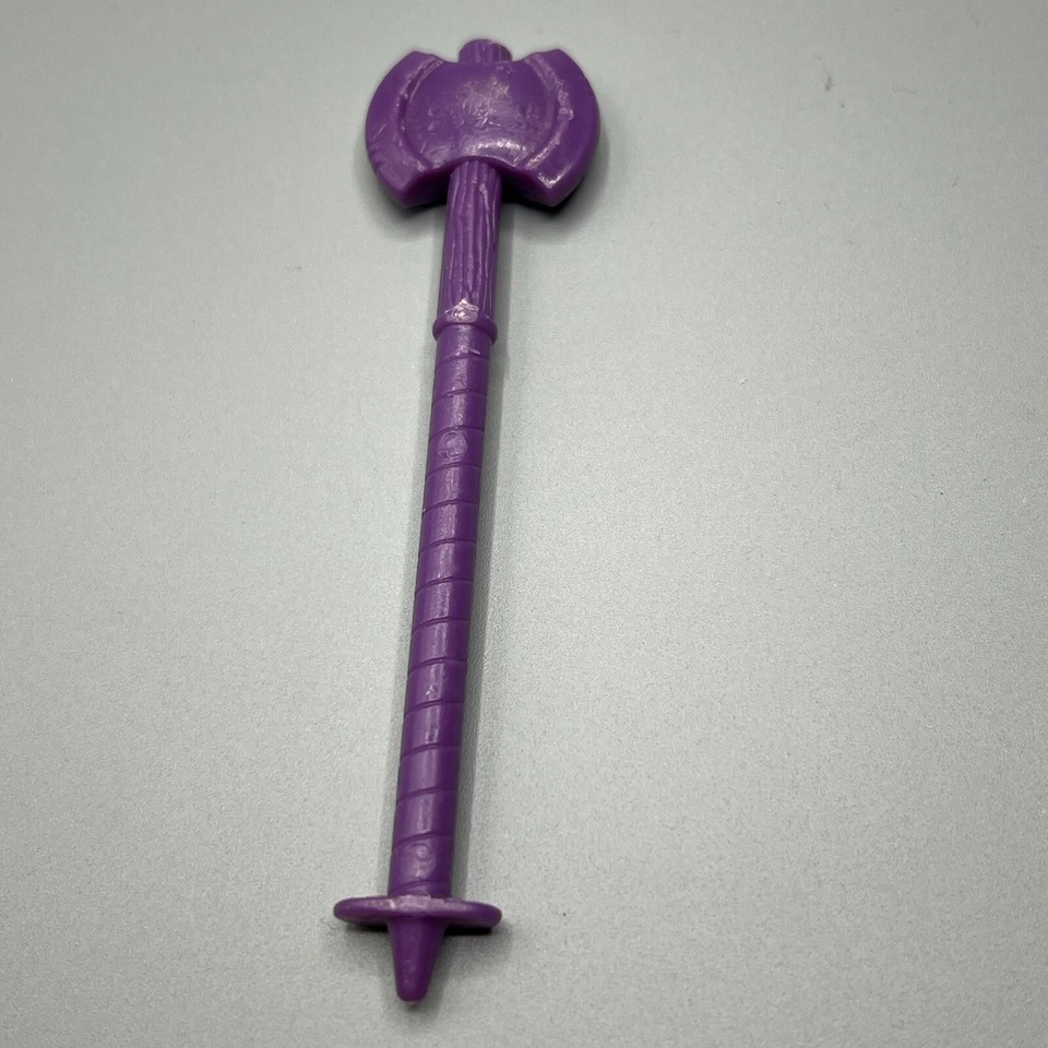 Play-Doh COUNT CREEPYHEAD Vintage PURPLE AXE WEAPON ACCESSORY PART ...