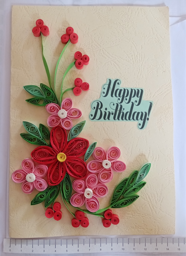 Quilling Ideas For Birthday Cards Quilling – Alphe's Corner