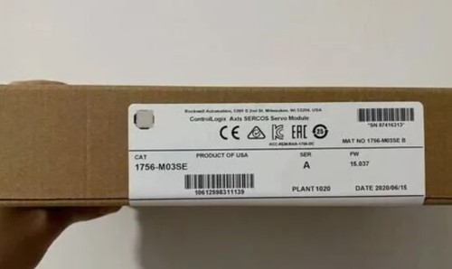 NEW Unopened AB 1756-M03SE /A ControlLogix 3 Axis SERCOS Interface ...