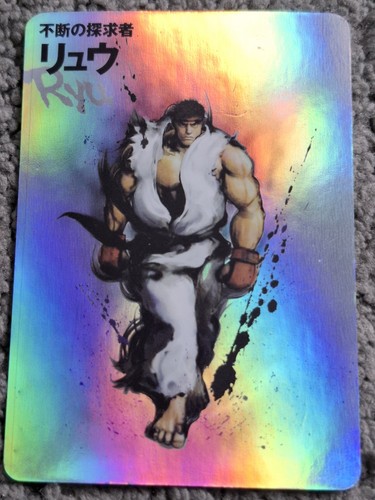 Street fighter Ryu card | eBay