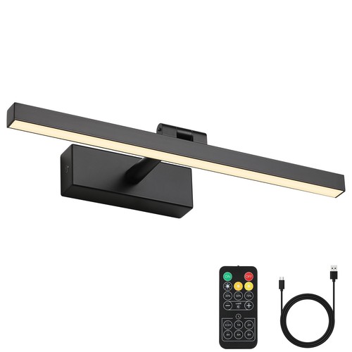 Wireless Picture Light Battery Operated Gallery Light with Remote ...