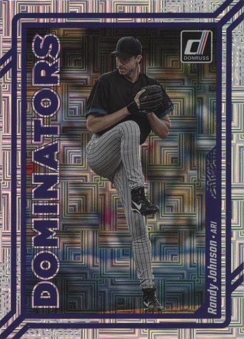 2023 Panini Donruss - Dominators Randy Johnson #D11 Vector for sale ...