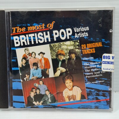 MOST OF BRITISH POP CD HELEN SHAPIRO ANIMALS SHADOWS BILLY J. KRAMER ...