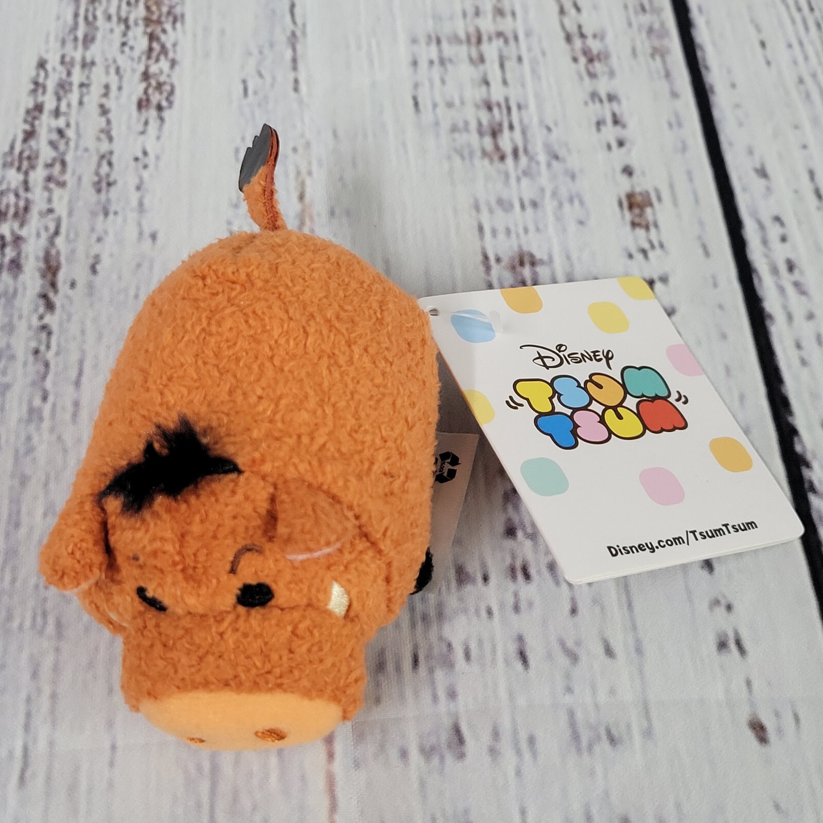 Disney Pixar Tsum Tsum The Lion King Pumbaa 3 1/2 inch plush with tags ...