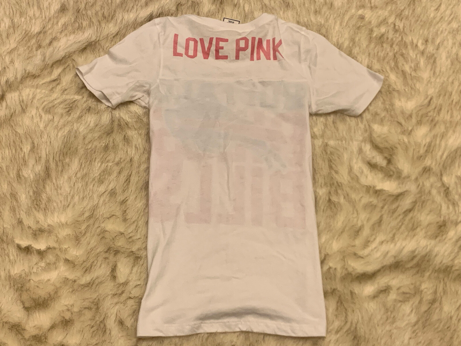 RARE Victoria’s Secret PINK Buffalo Bills Logo White … - Gem