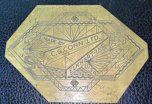 CG Conn Saxophone Engraving Pattern 1920 - 1930's(?) | eBay