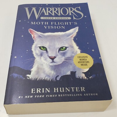 Warriors Super Edition MOTH FLIGHT'S VISION by Erin Hunter Trade PB ...