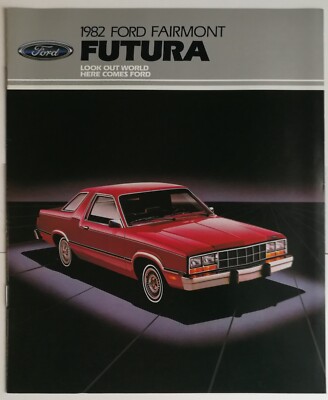 Vintage 1982 Ford Futura Color Original Brochure 323 | eBay