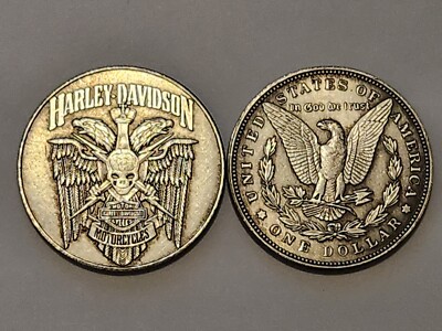 Hobo Nickel Morgan Dollar Style - Biker Coin | eBay