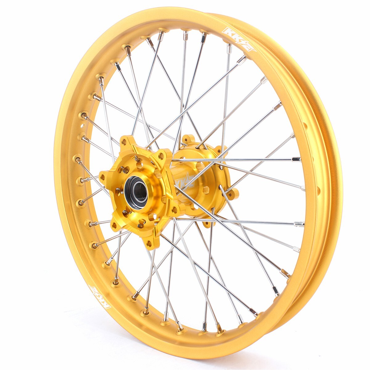 1996-2008 Suzuki RM250 RM125 KKE 21/19 Gold Rims Wheels Set for Suzuki ...