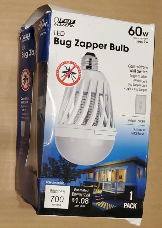 Feit Electric 60-Watt Equivalent A19 3-Way LED Bug Zapper Light Bulb | eBay