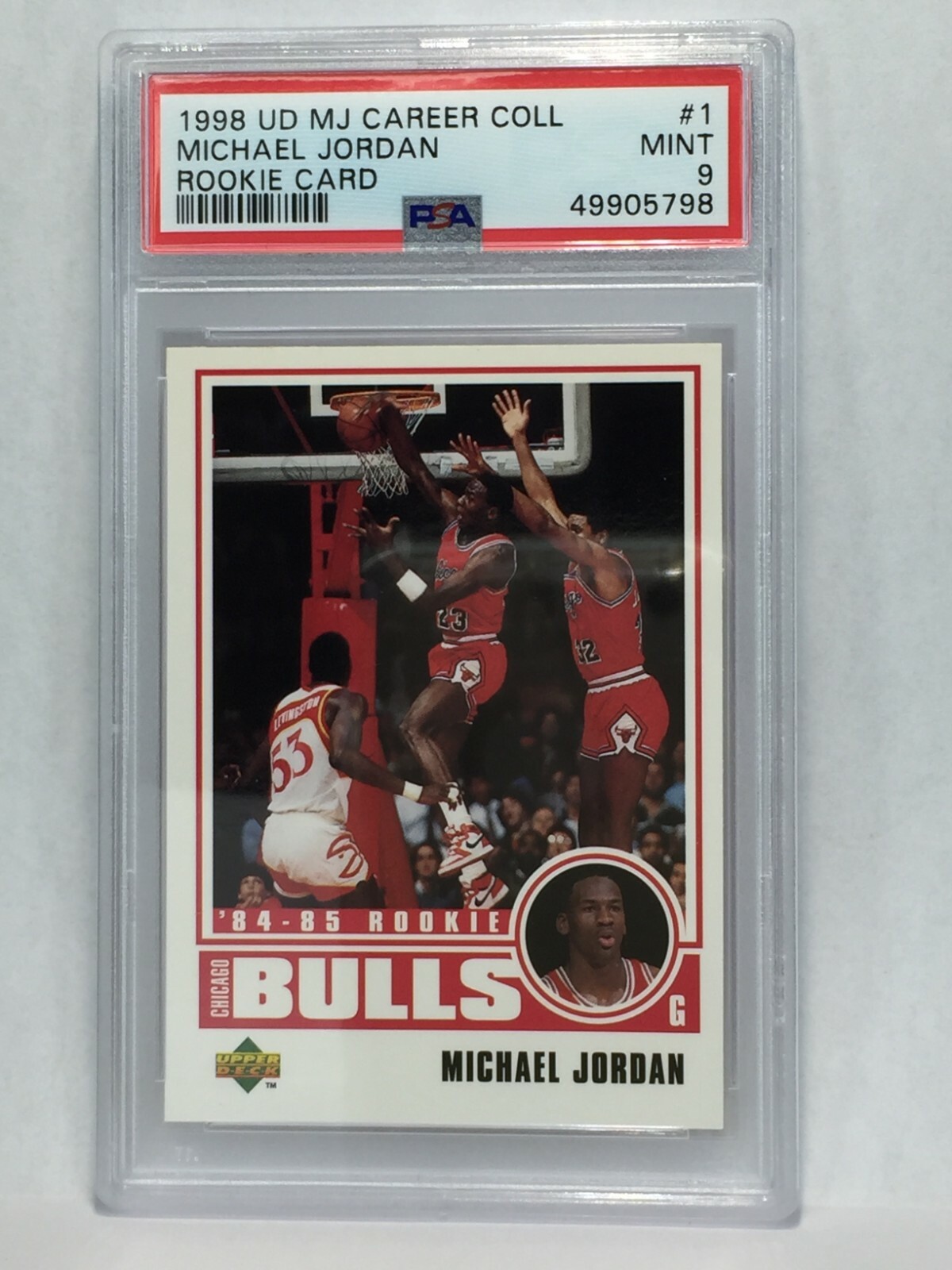 1998 Upper Deck MJ Career Collection - Michael Jordan #1 for sale ...