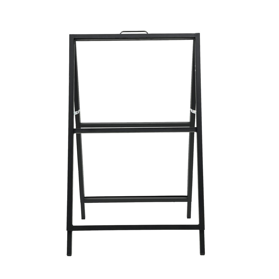 Double Sided Black A-frame Display Snap Board Advertising Poster Stand ...