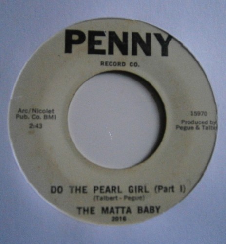 THE MATTA BABY: DO THE PEARL GIRL (Penny) 70's Reissue 7" Single | eBay