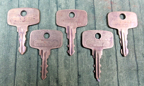 Lot of (7) Vintage Snap-on Tool Box Keys ~ U.S.A. | eBay
