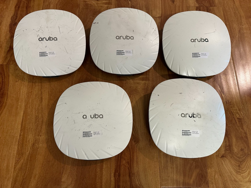 Lot of (5) ARUBA AP-535 (US) JZ337A US Wireless Access Point W/Bracket ...