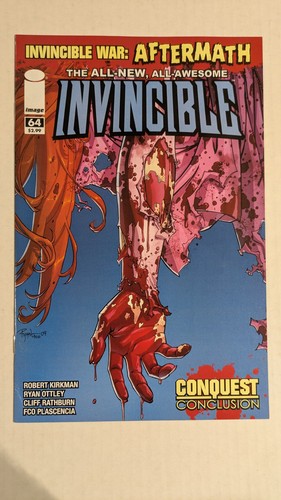 Invincible #64 VF- 2009 Image Comics | Kirkman | 1st Print | CONQUEST ...