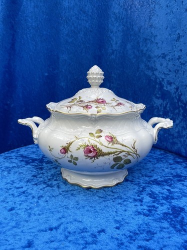 ROYAL HEIDELBERG Winterling Germany chin ROSE BRIER white Covered ...