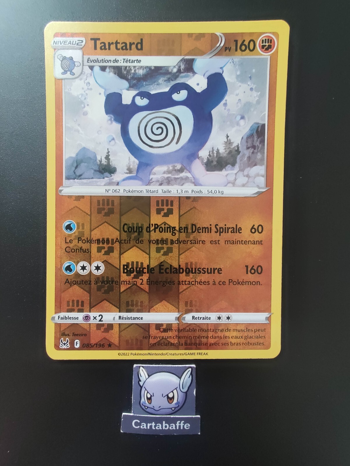 Carte Pokémon Tartard 085/196 Reverse EB11 Origine Perdue NEUF | eBay