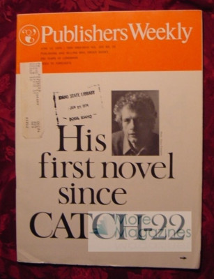 PUBLISHERS WEEKLY June 10 1974 JOSEPH HELLER Something Charlotte ...