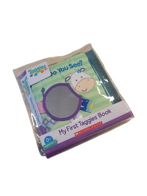 Scholastic My First Taggies Soft Book Who Do You See Infant Baby ...