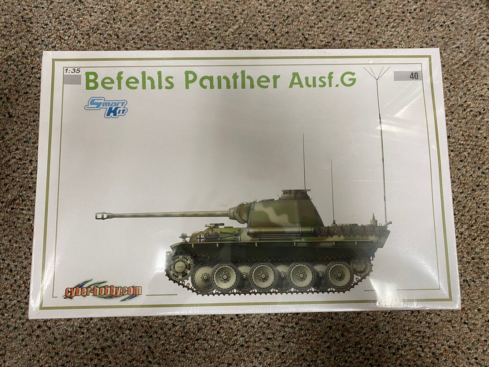 Cyber Hobby (Dragon) 1/35 Befehls Panther Ausf. G Kit #6551 | eBay