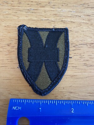 US Army 21st Sustainment Command Subdued Patch INV5663 | eBay