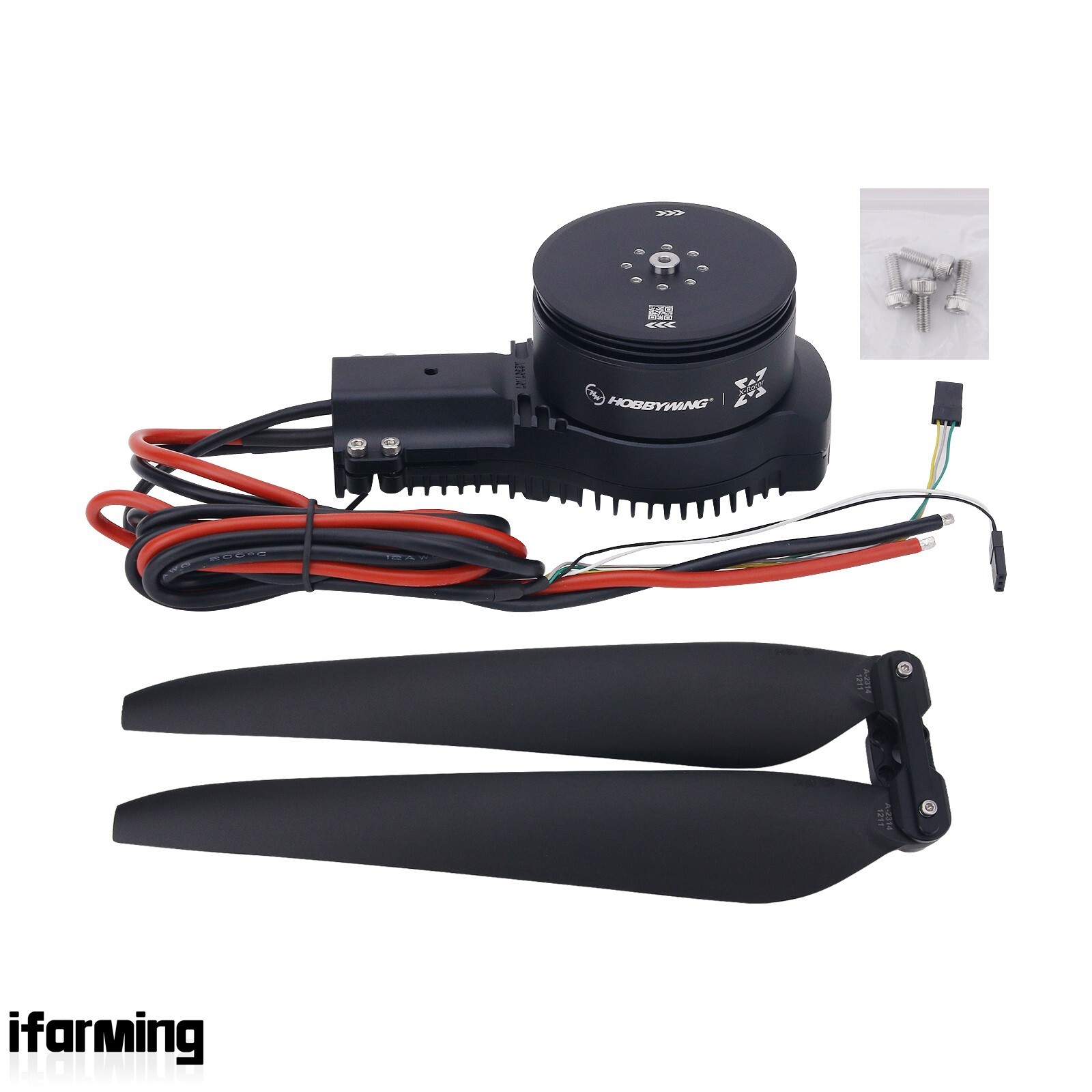 Hobbywing X6 Plus Power Kit CW Drone Motor with 2480 Propeller for ...