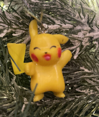 2025 Pokemon SUPER CUTE Pikachu Christmas Tree Ornament, New w Tag | eBay