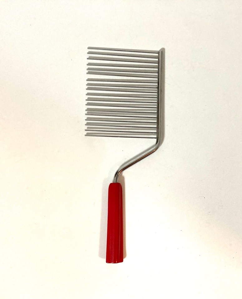 Art Deco VTG Retro Cherry Red Bakelite Handle Angel Food Cake Slicer ...