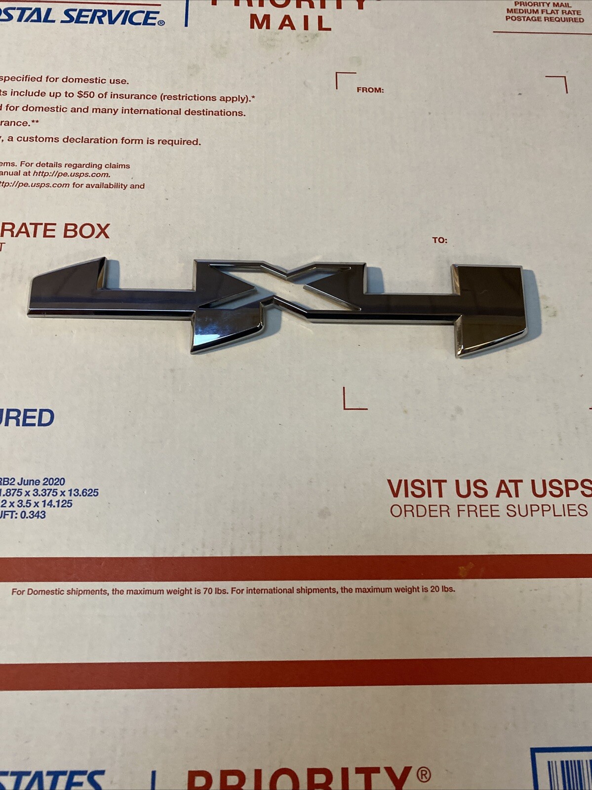 2019-2023 GMC Sierra 4x4 Truck Bed Emblem Decal Left or Right 23400419 ...