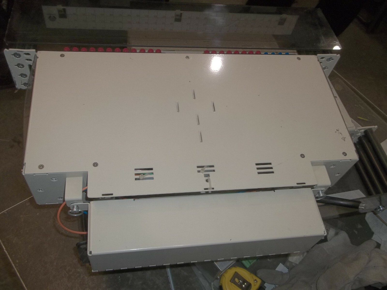 CLEARFIELD GPE-048-M1F-FAZ PATCH SPLICE PANEL EDZ-012-M1F-SUB CASSETTES ...