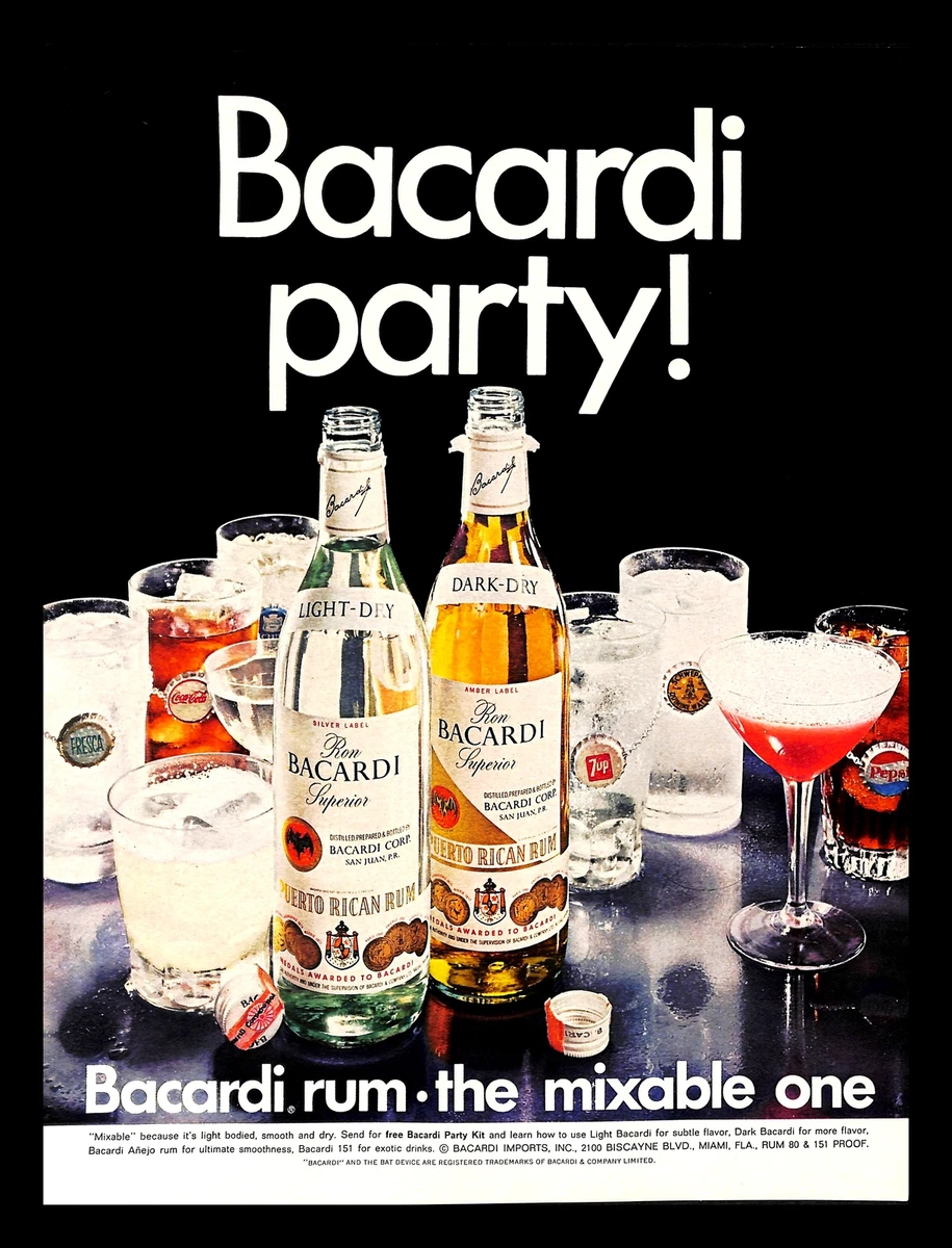 Bacardi Party Drinks Flavors