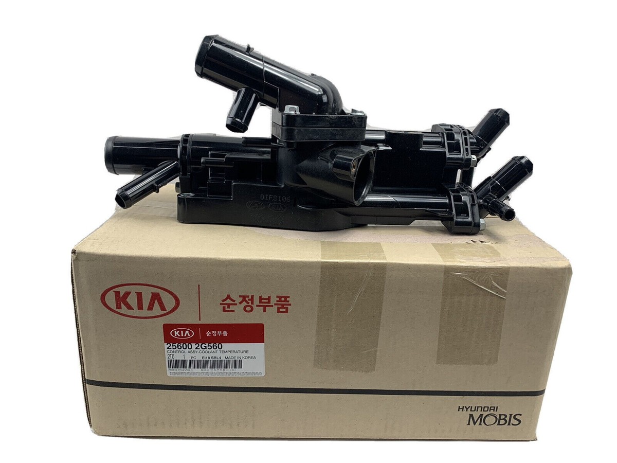 Hyundai Kia エンジン クーラント温度制御アセンブリ サーモスタット ハウジング OE# 25600-2G000 2560（JH ...