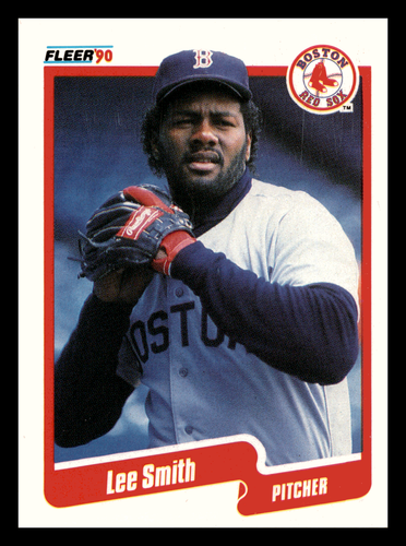 Lee Smith HOF 1990 Fleer #287 Boston Red Sox NM-MINT | eBay