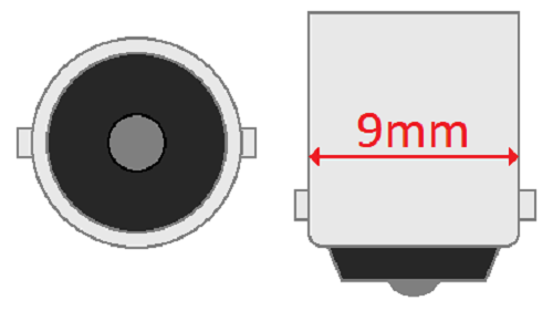 2 Pack H10W Halogen Lamp Bulb 64113, 12 Volt 10 Watt BA9s, VOSLA Made ...
