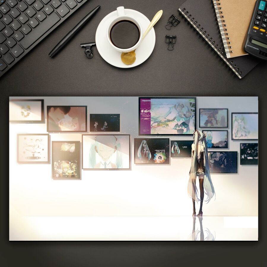 Anime Vocaloid Hatsune Miku Playmat mat CCG custom | eBay