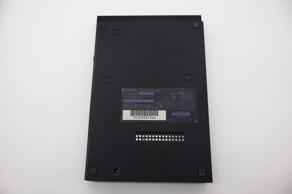 Sony Playstation 2 PS2 Slim CONSOLE ONLY Black SCPH-90001 Parts Or ...
