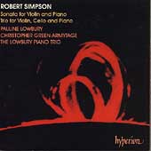 Simpson: Violin Sonata (CD, Mar-1995, Hyperion) for sale online | eBay