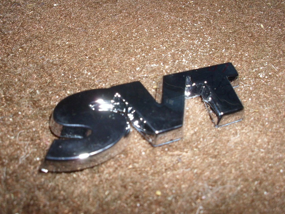 NEW 1994 1995 1996 1997 1998 FORD MUSTANG SVT COBRA SVT TRUNK EMBLEM ...