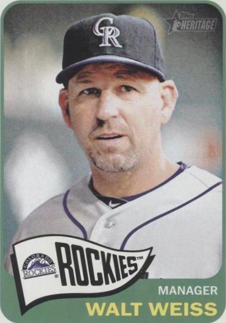 2014 Topps Heritage - Walt Weiss #99 for sale online | eBay