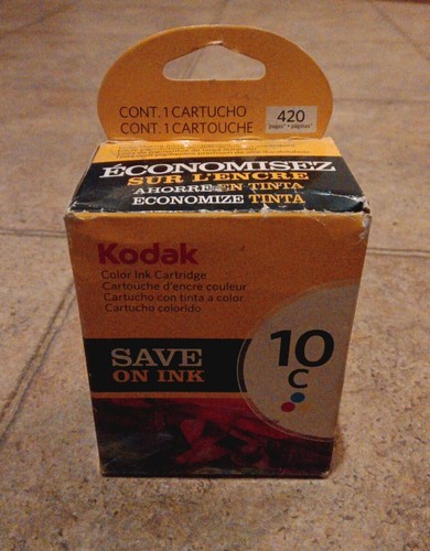 Kodak 10C Standard Capacity Ink Cartridge - Multicolor for sale online ...