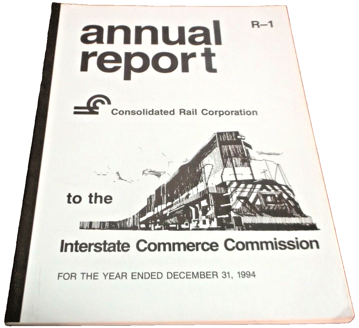 CONRAIL 1994 ANNUAL REPORT TO THE INTERSTATE COMMERCE COMMISSION | eBay