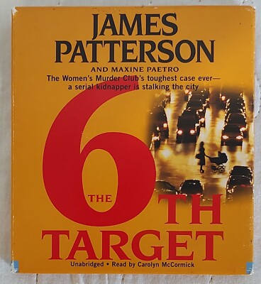 The 6th Target by James Patterson Audiobook '07 7 CDs Read By Carolyn ...
