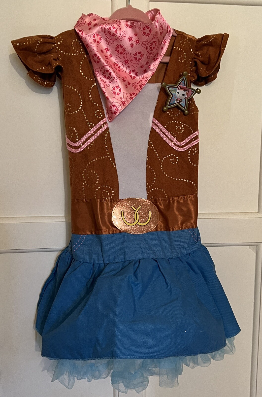 Disney Sherrif Callie’s Cowgirl Costume Dress Toddler Size 3 | eBay