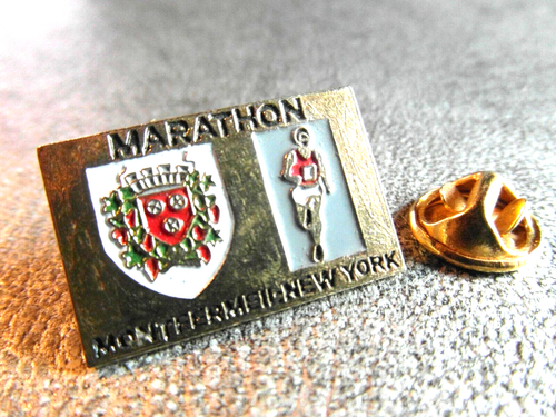 RARE PINS PIN'S - MARATHON MONTFERMEIL NEW YORK SPORT COURSE ...